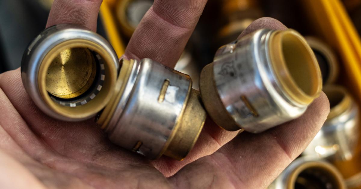 Brass Push To Connect Plug, Cap | SharkBite