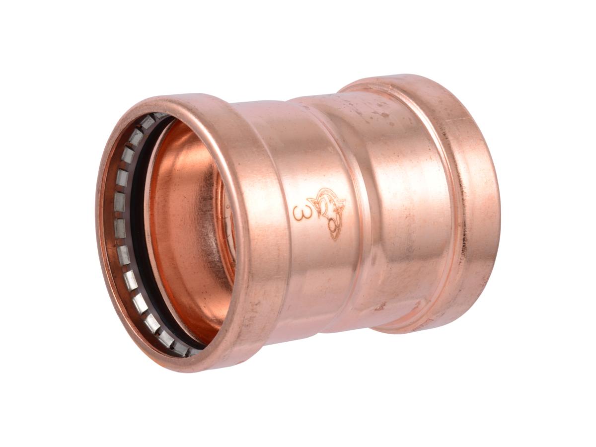Large Diameter Copper Press Coupling | SharkBite
