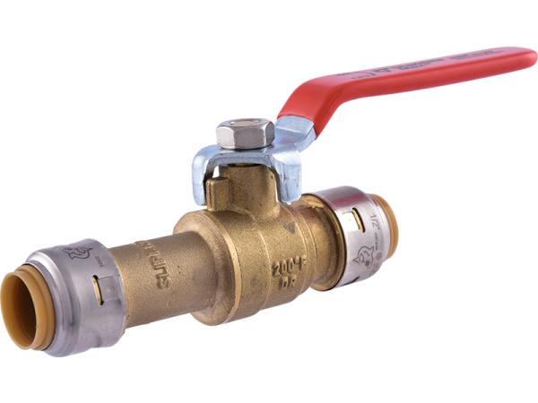 Brass Push-To-Connect Ball Valves ǀ SharkBite