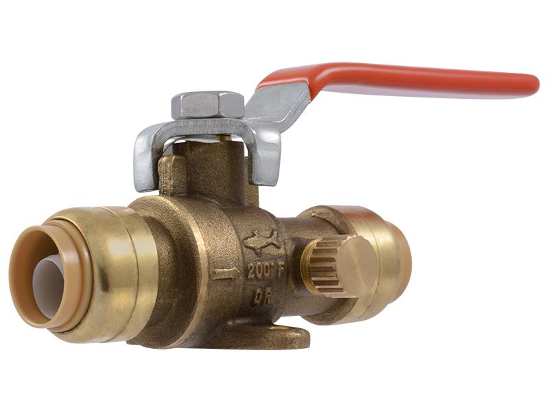 Brass Push-To-Connect Ball Valves ǀ SharkBite