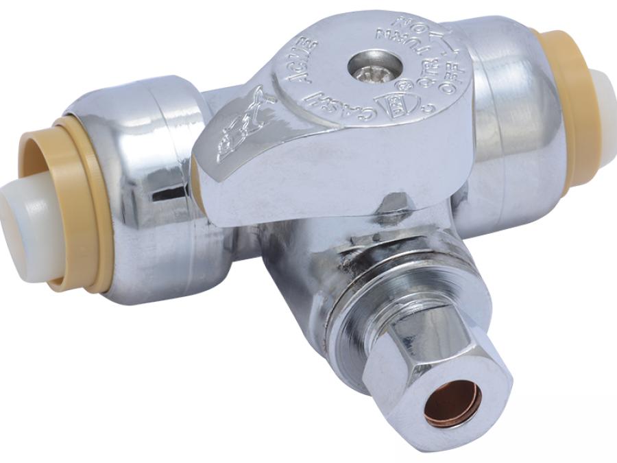 Tee Stop Valve, Add Supply Lines to Fixtures | SharkBite